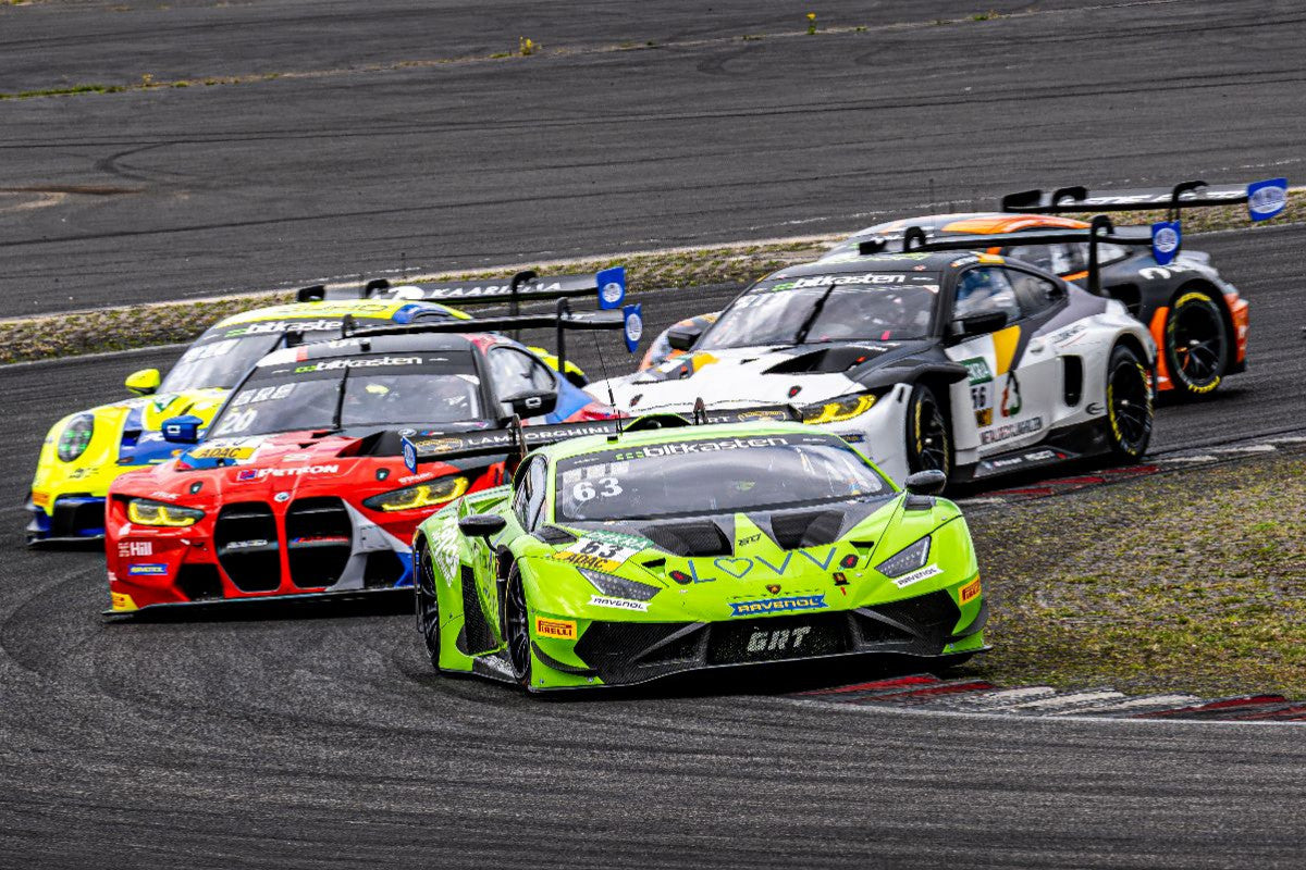 Premium Textil-Leinwand Lamborghini Huracán GT3 Evo2, GRT Grasser-Raci ...